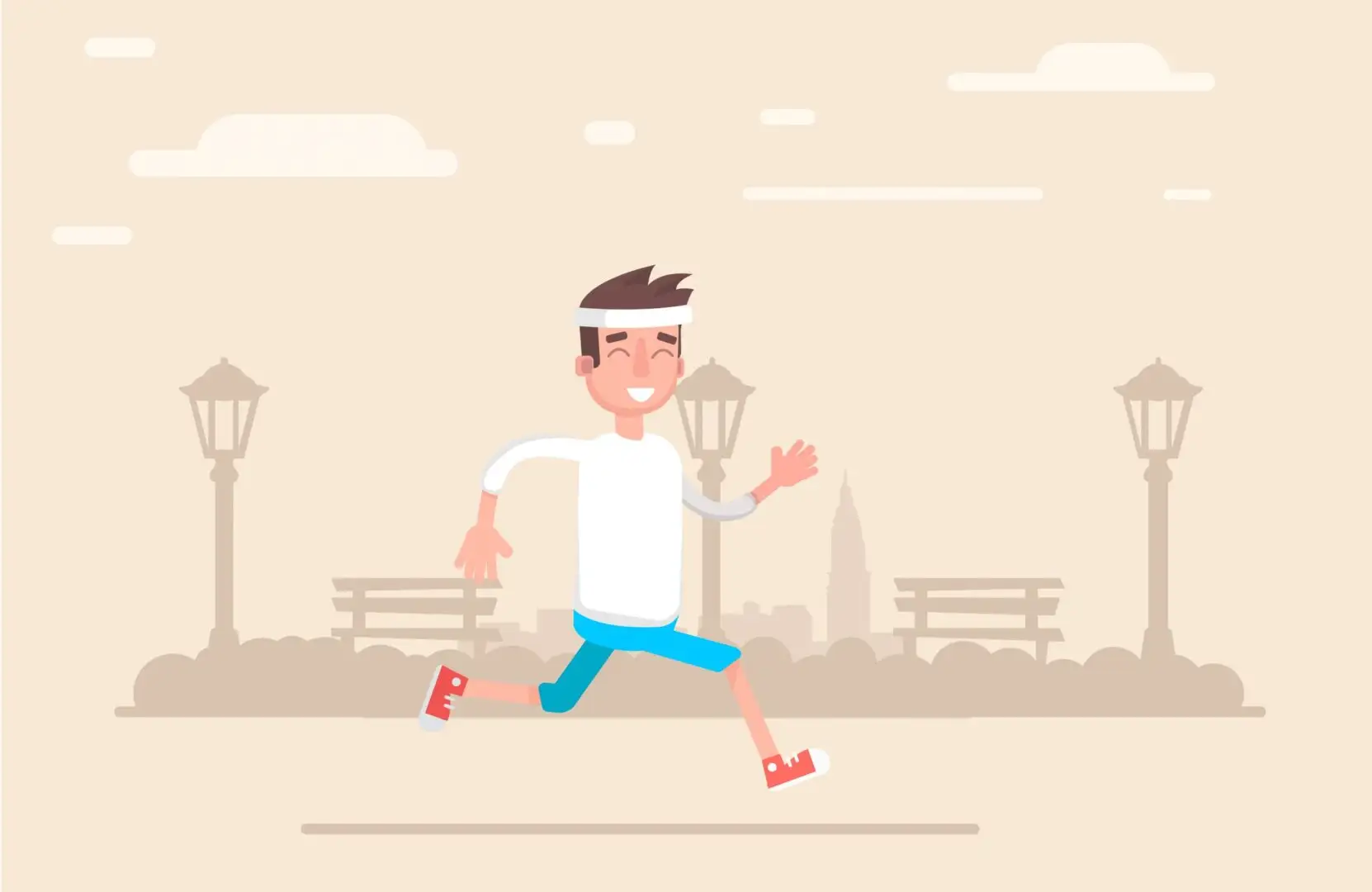What is the best way to begin a jogging activity? | PiedRéseau